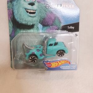 Mattel | Toys | 225 Disney Pixar Hot Wheels Sully Character Car ...